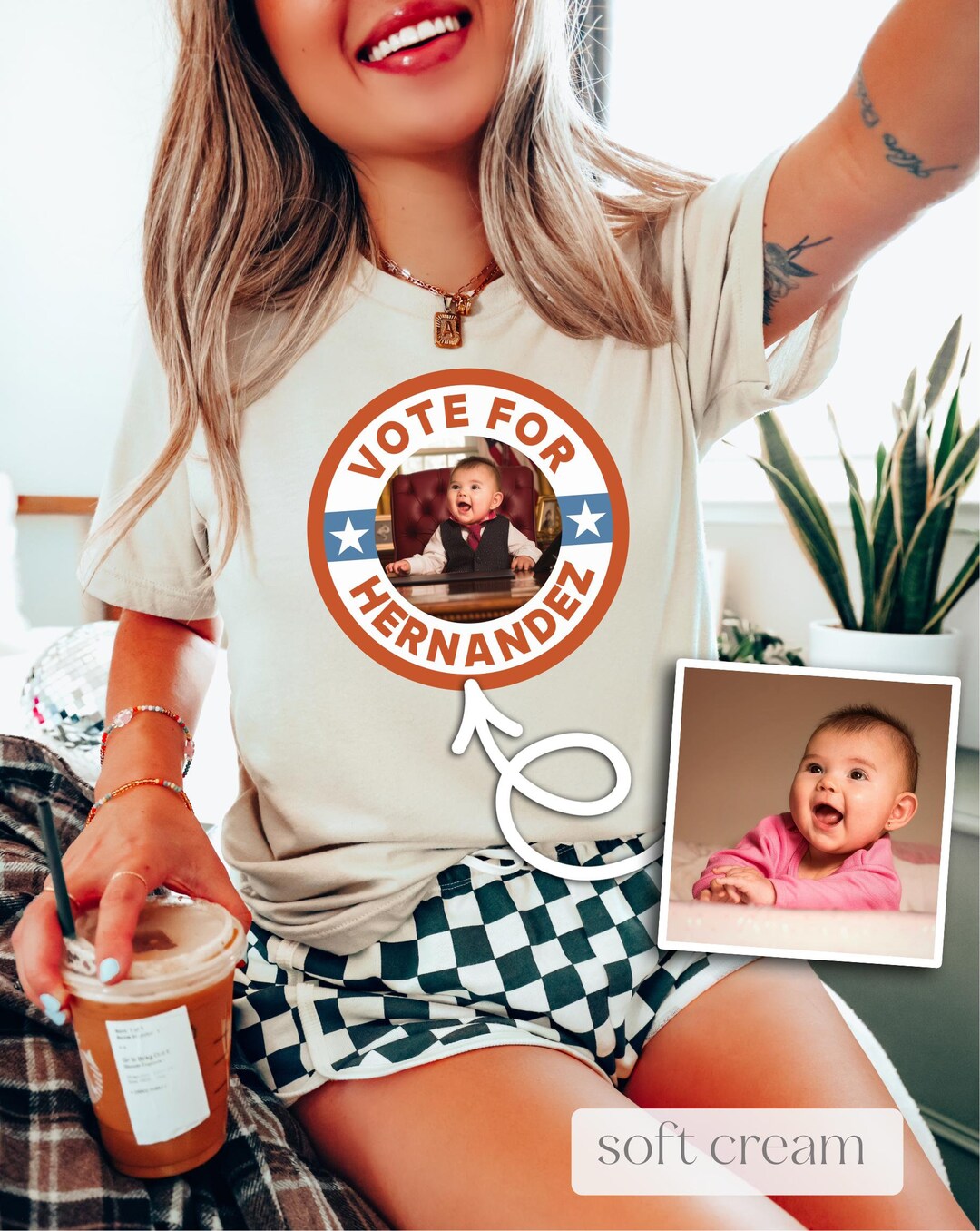 Custom President Portrait Shirt From Photo, Funny Personalized ...