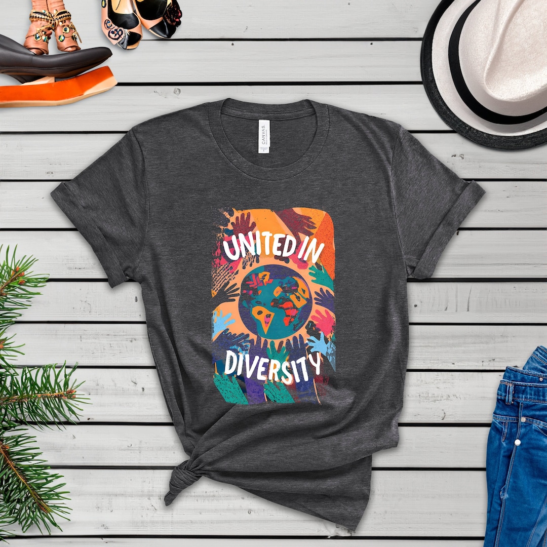 United in Diversity Shirt | Teacher Diversity Shirt | Inspirational T ...