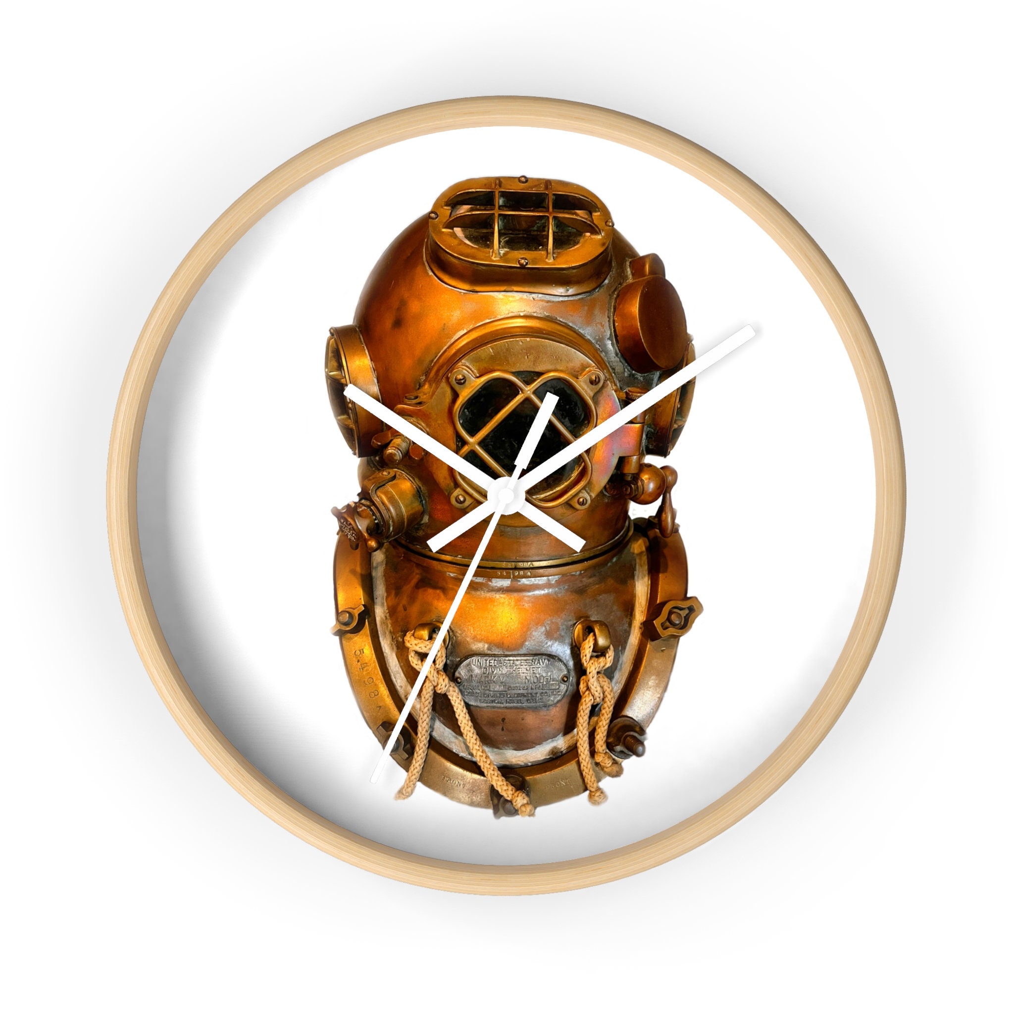 Mark V Dive Helmet Wall Clock - Etsy
