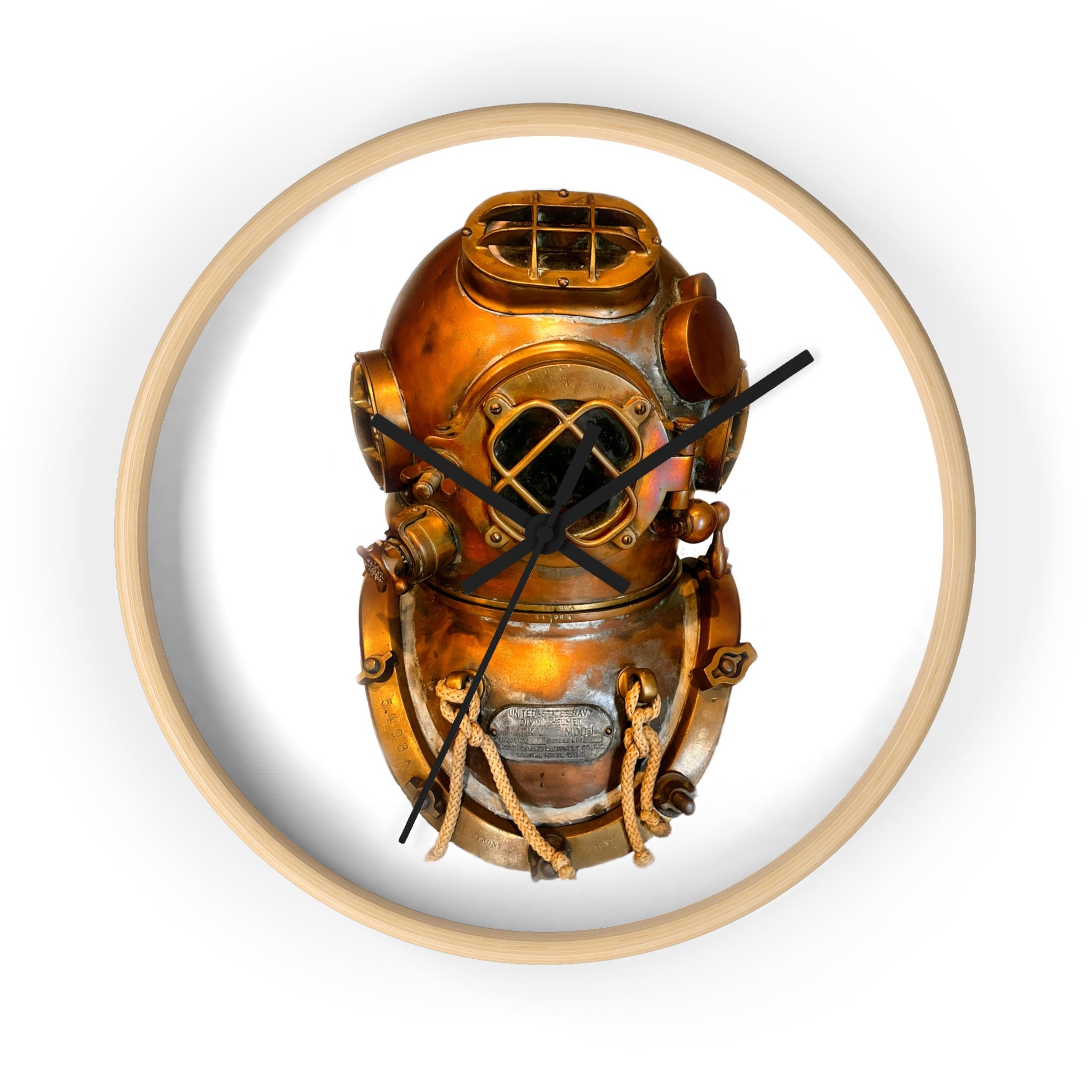Mark V Dive Helmet Wall Clock - Etsy