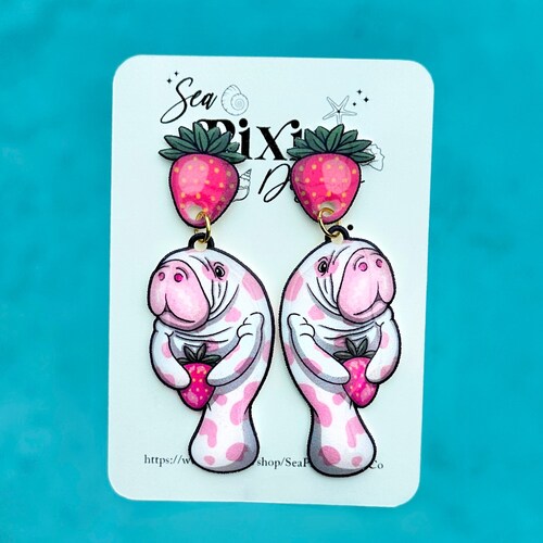 Heart Pattern Pink Bats Resin & Shrink Plastic Valentines Day - Etsy