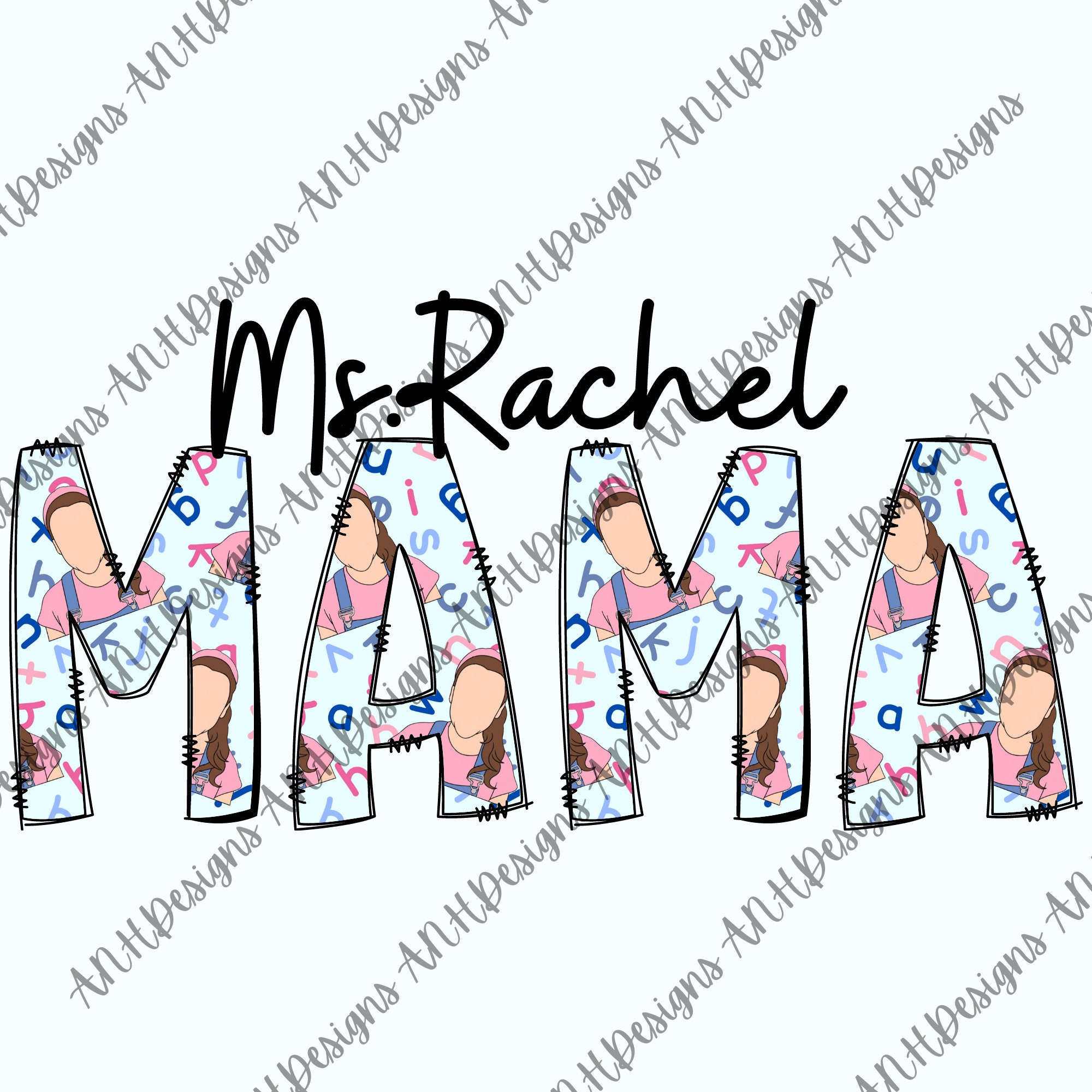 Ms. Rachel Mama Design | Digital Design | Ms. Rachel Sublimation | Png ...