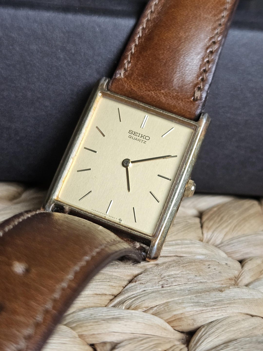 Seiko Quartz Tank - Etsy