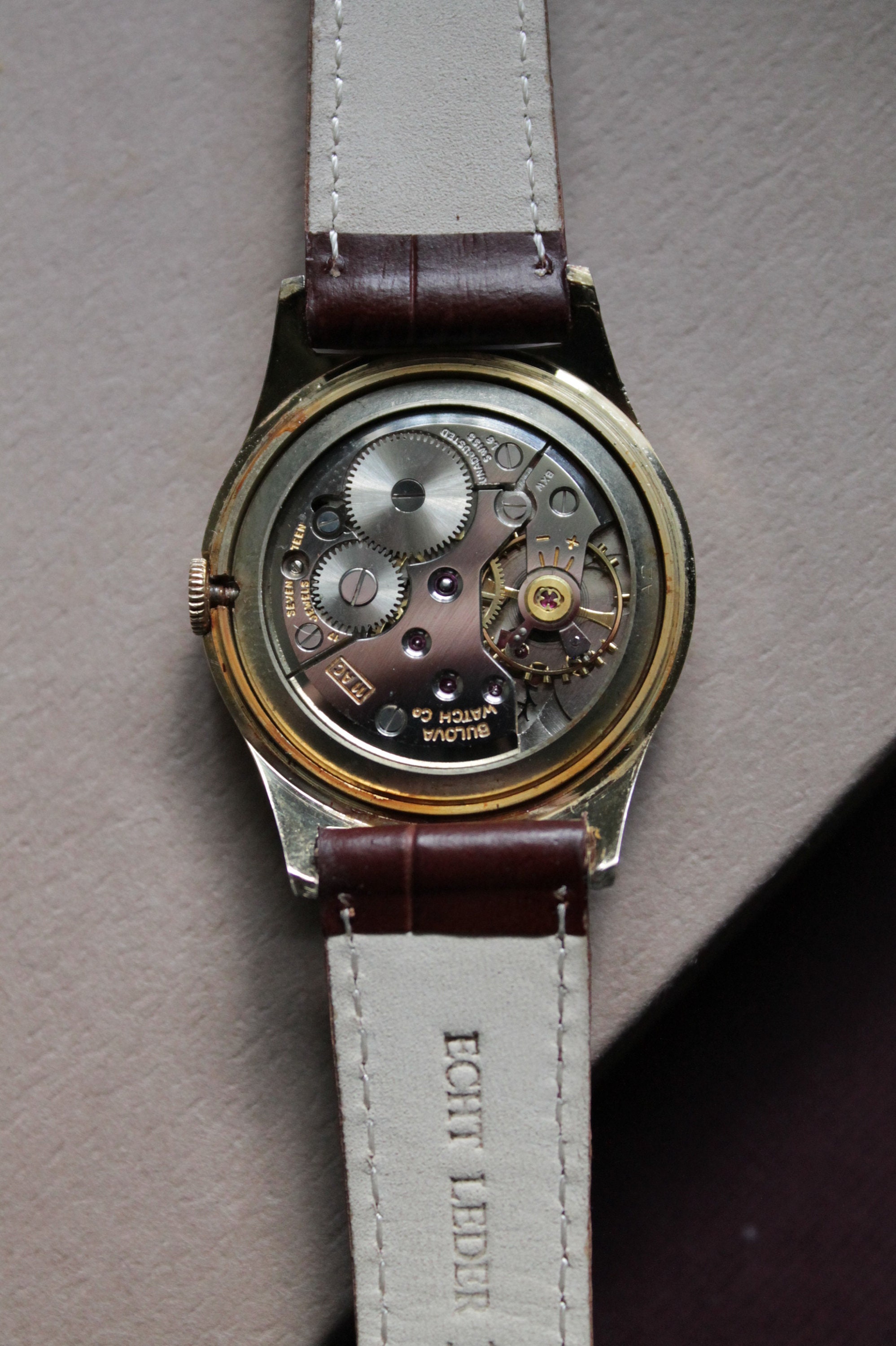 1957 Bulova Senator - Etsy