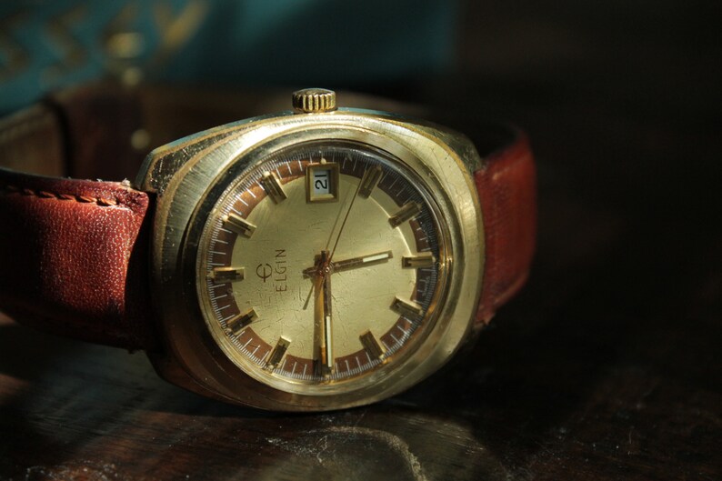 1970s Elgin With Date Window - Etsy