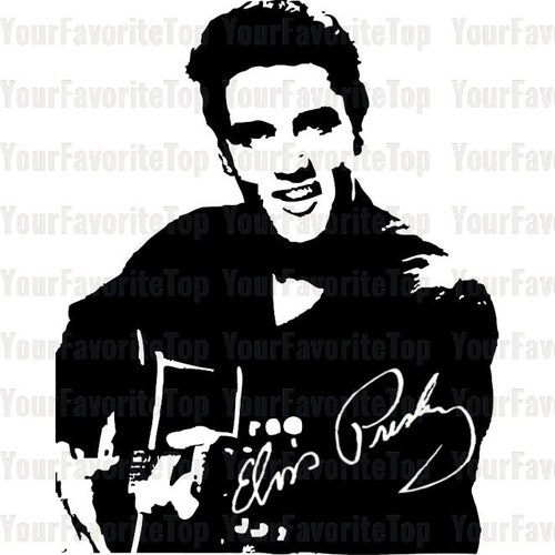 Elvis Presley Svgelvis Presley SVG Cut File - Etsy