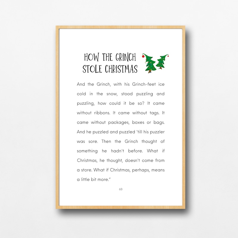 How the Grinch Stole - Etsy