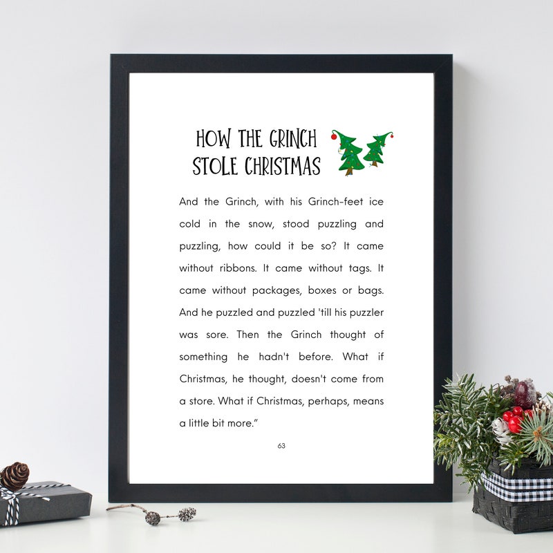How the Grinch Stole - Etsy
