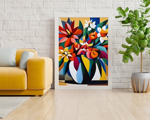 Cubist Flowers