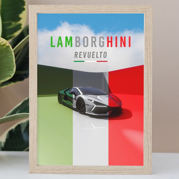 Lamborghini Revuelto Poster - Etsy
