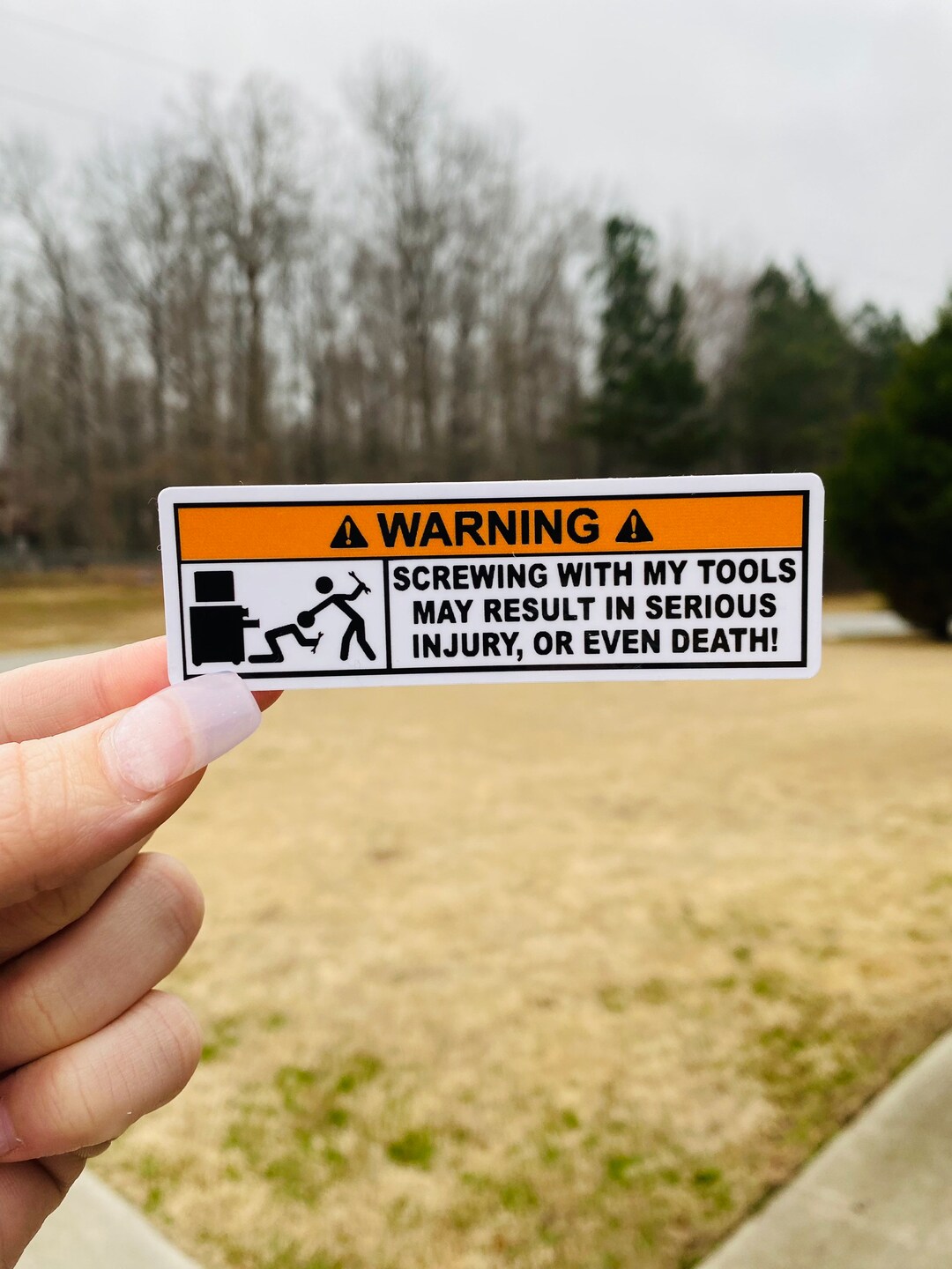 Funny Toolbox Sticker - Etsy