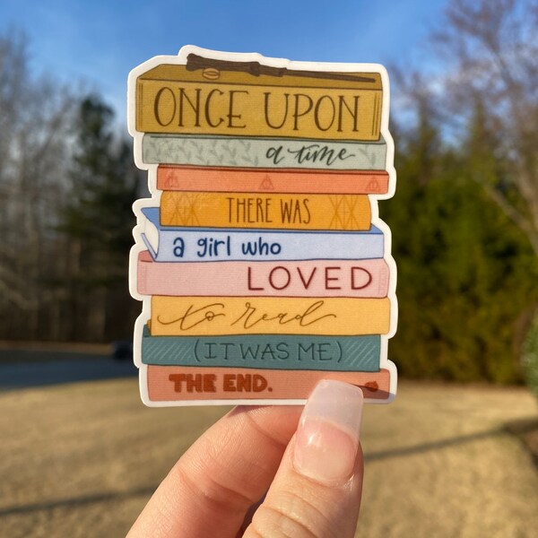 Once Upon a Time Sticker - Etsy