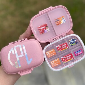 Customizable Compact Pocket Pharmacy - Etsy
