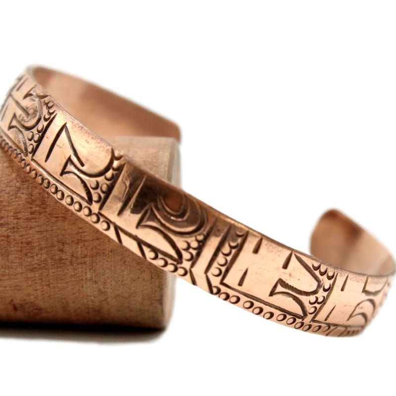 Mantra Bracelets Copper - Etsy