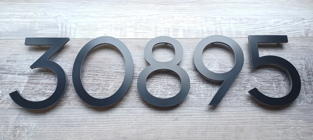 4 Inch House Numbers, Room Numbers, Door Numbers, New House Gift ...