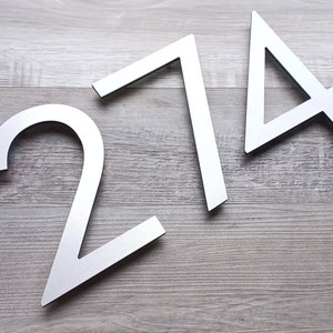 12 Inch House Numbers, Townhouse Numbers, Single House Numbers, Address ...