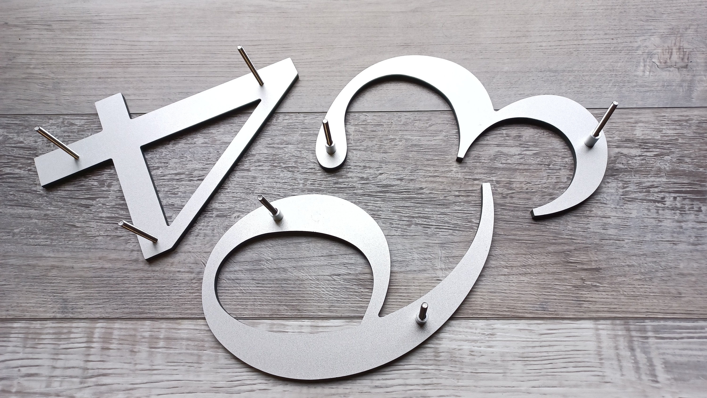 8 Inch House Numbers, Townhouse Numbers, Single House Numbers, Address ...