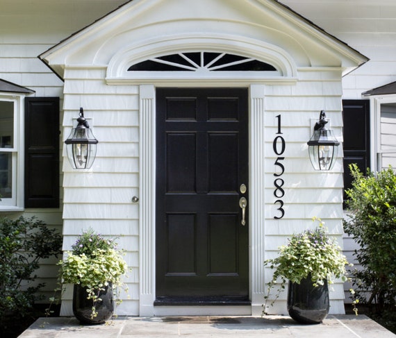 12 Inch House Numbers Townhouse Numbers Single House - Etsy