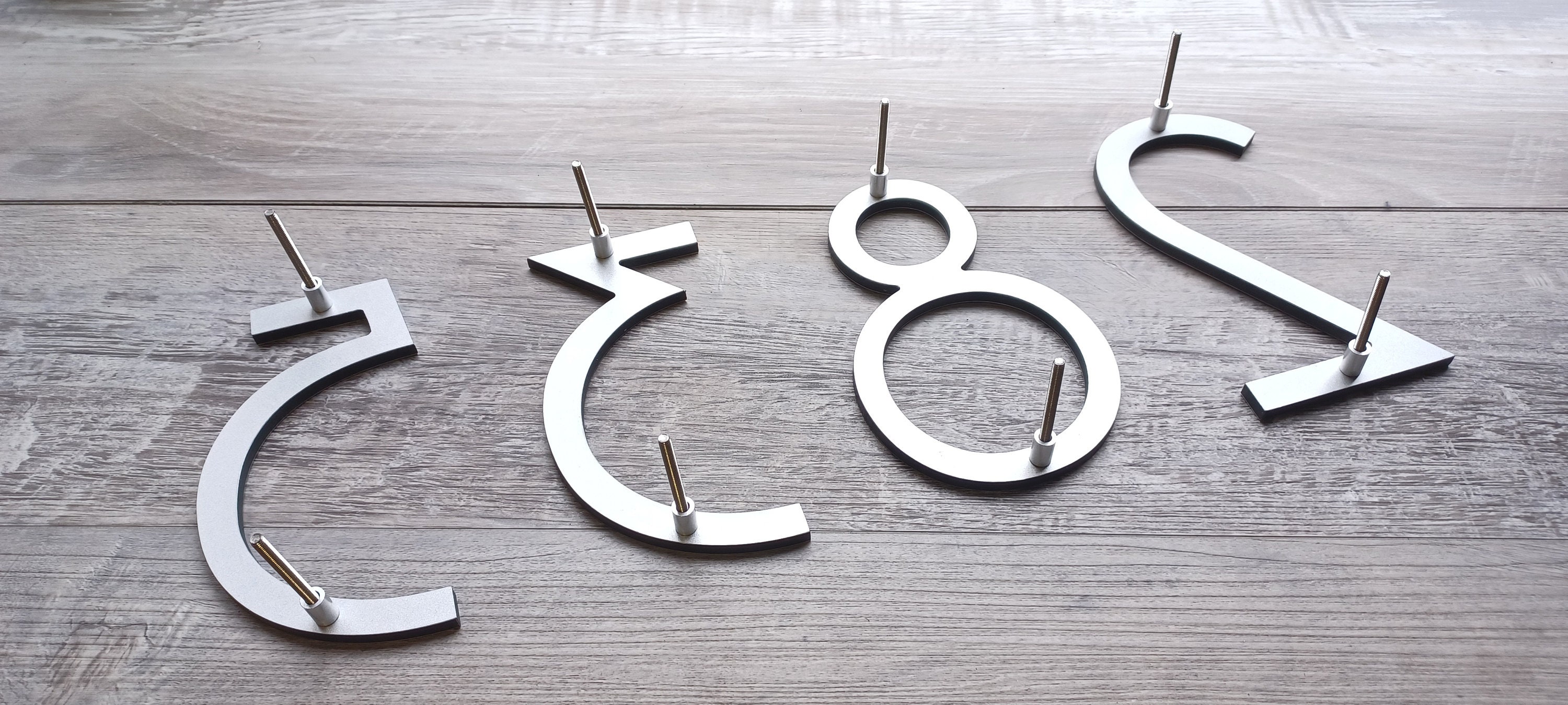 10 Inch House Numbers, Townhouse Numbers, Single House Numbers, Address ...