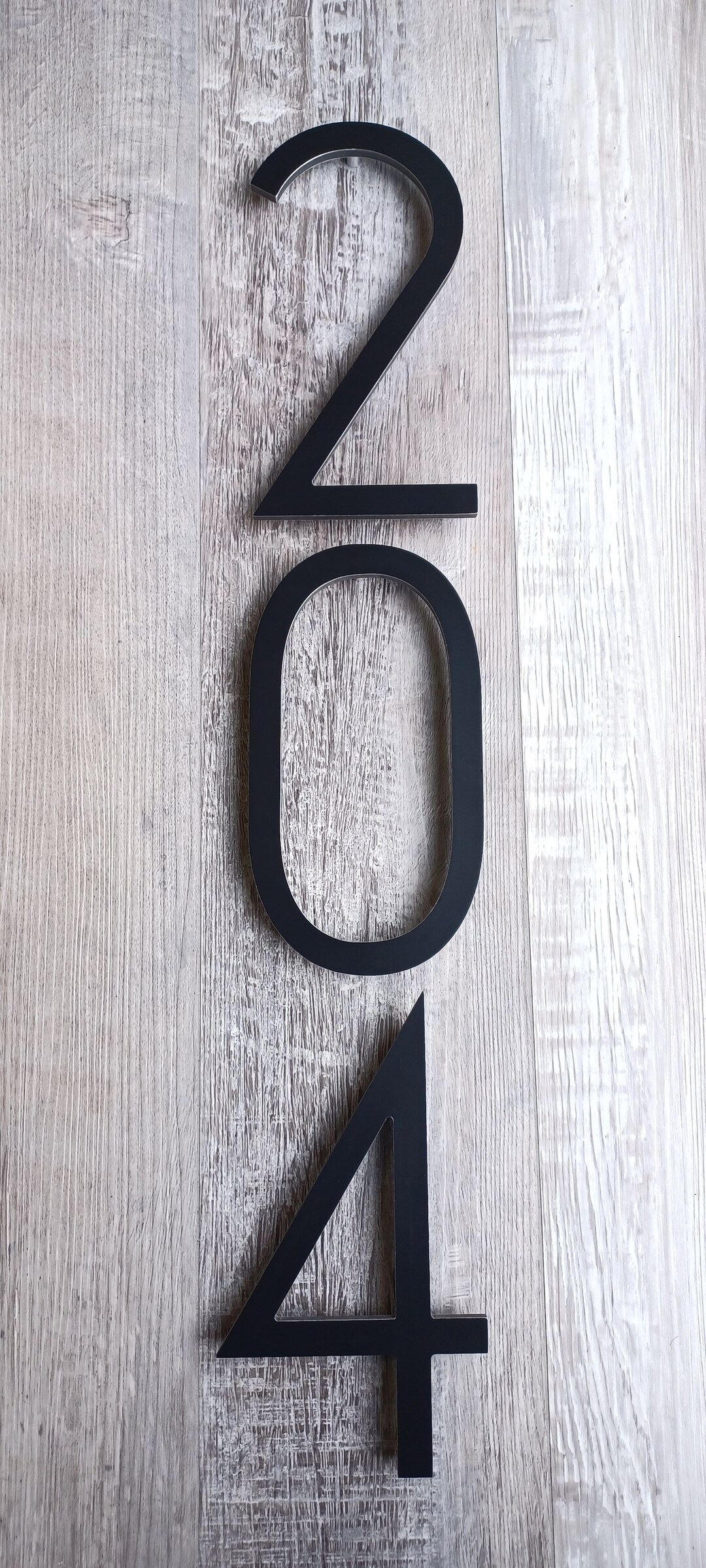 4 Inch THIN MODERN House Numbers, Mailbox Numbers, Condo Numbers, Gift ...