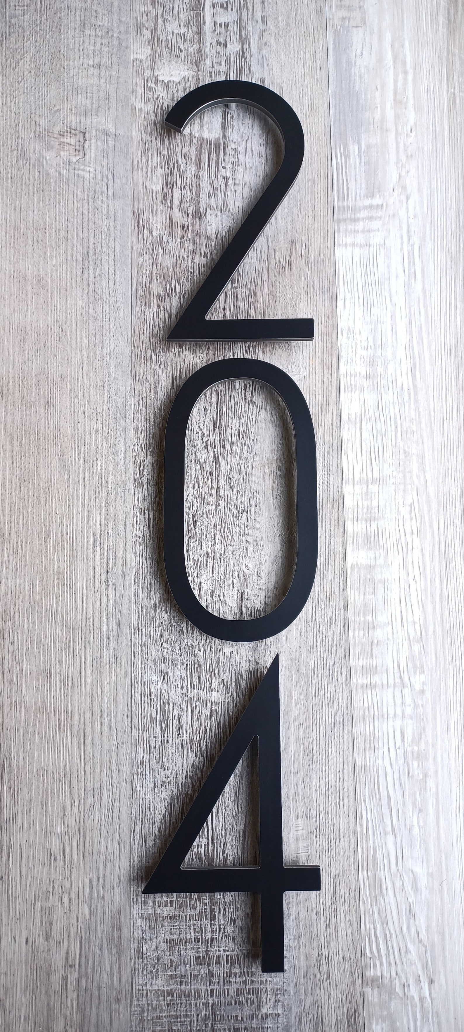 4 Inch THIN MODERN House Numbers, Mailbox Numbers, Condo Numbers, Gift ...