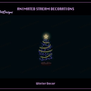 Winter Animated Stream Decorations, Winter Twitch Decorations, Winter ...