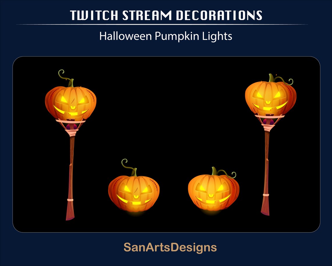 Halloween Pumpkin Lights Animated Stream Decorations, Halloween Pumpkin ...