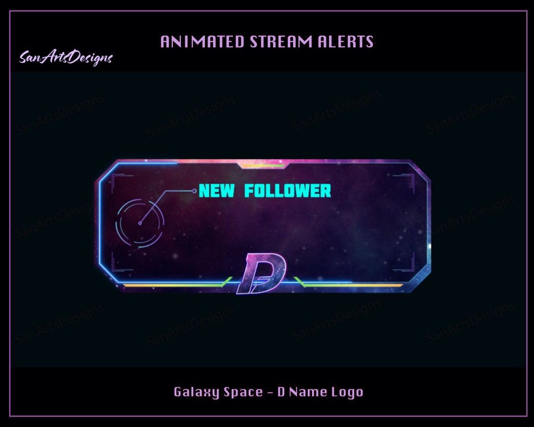 Galaxy Space Twitch Stream Alerts, Galaxy Space Twitch Stream Alerts ...