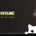 Animated Scenes Cute Hiding Cat | Animated Twitch Overlays Cute White ...