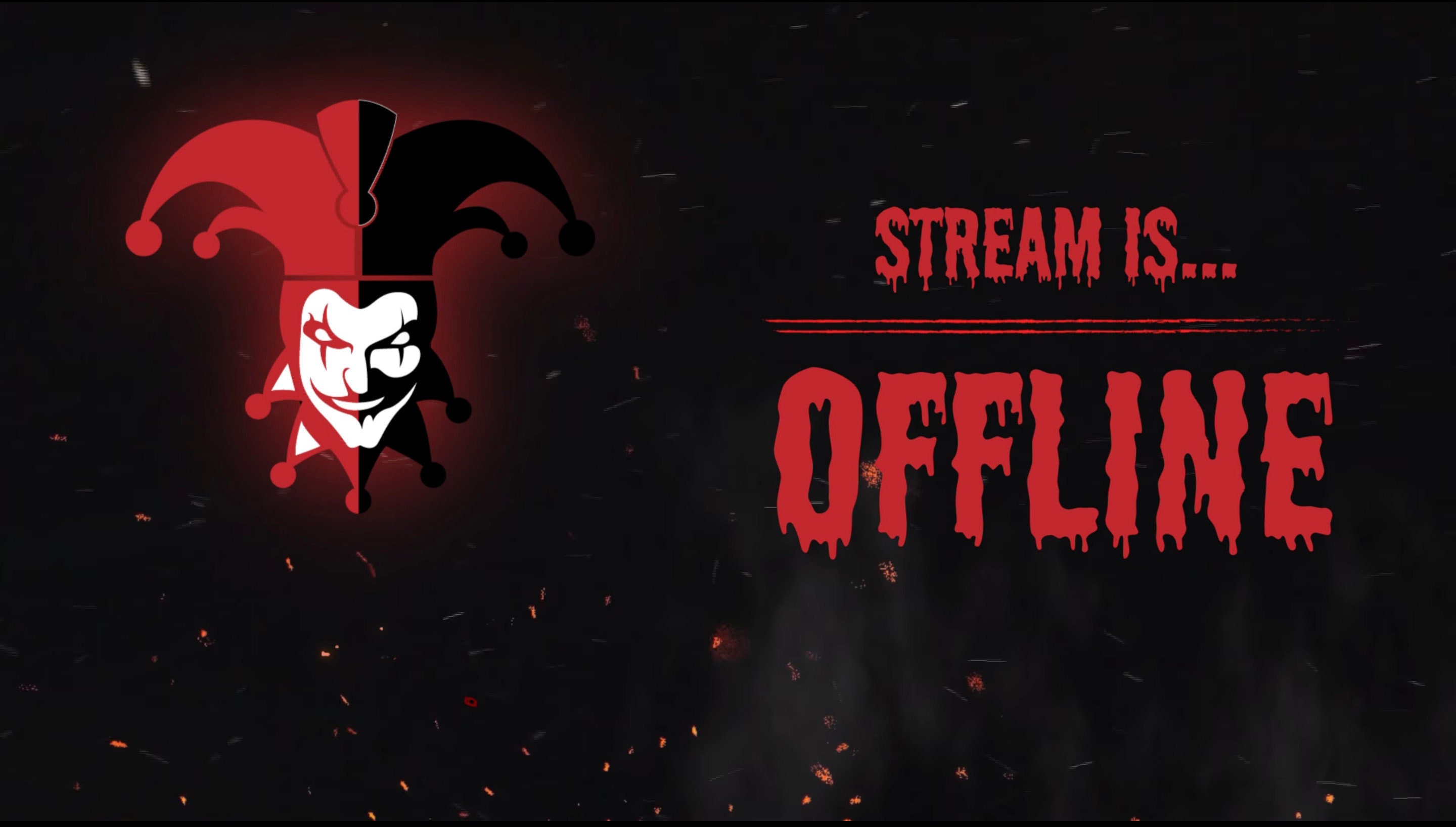 Animated Scenes Joker Horror Night Animated Twitch Overlays - Etsy