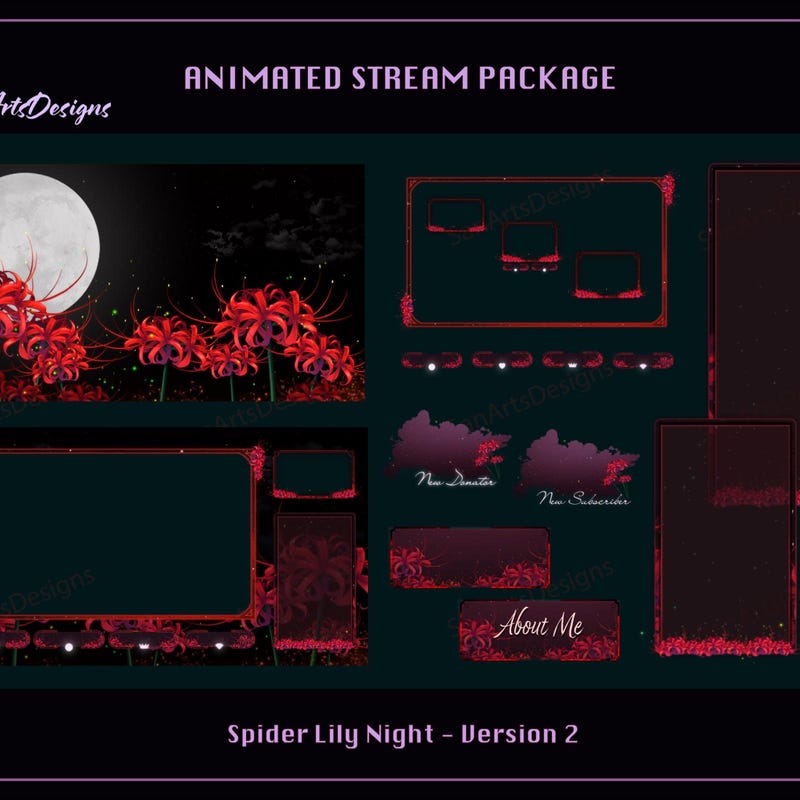 Spider Twitch Alert - Etsy