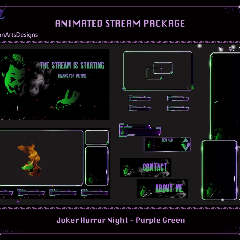 Joker Twitch Emotes - Etsy