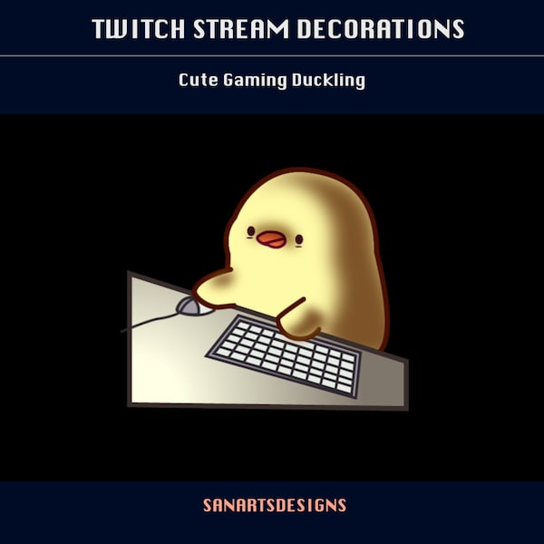 Duck Vtuber - Etsy
