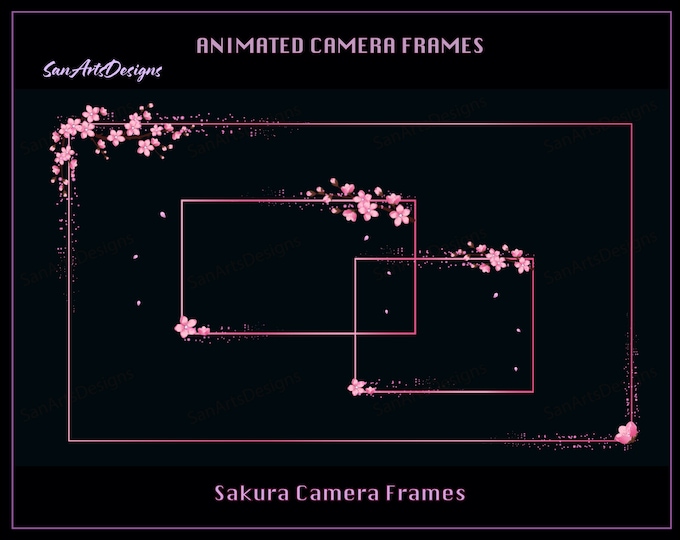 White Webcam Frame Overlay, Webcam Border, Custom Twitch Streamlabs OBS ...