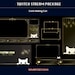 Static Stream Package Cute Hiding Cat, Animated Twitch Overlays Cute ...