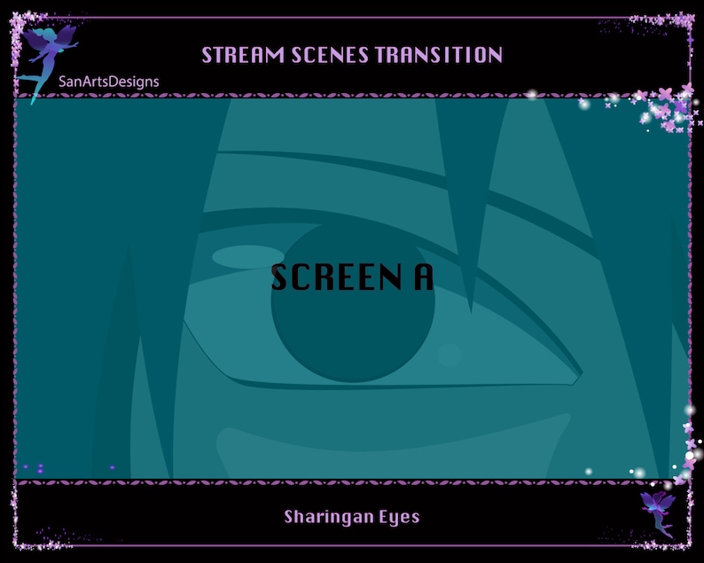 Shinobi Red Eyes Twitch Stream Scenes Transition, Ninja Red Eyes Twitch ...