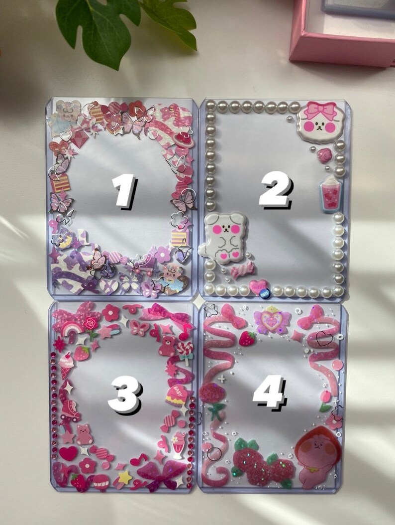 Photocard Toploaders - Etsy