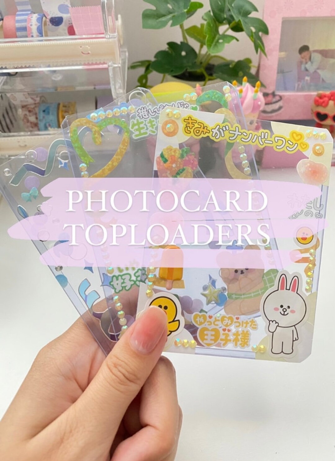 Photocard Toploaders - Etsy