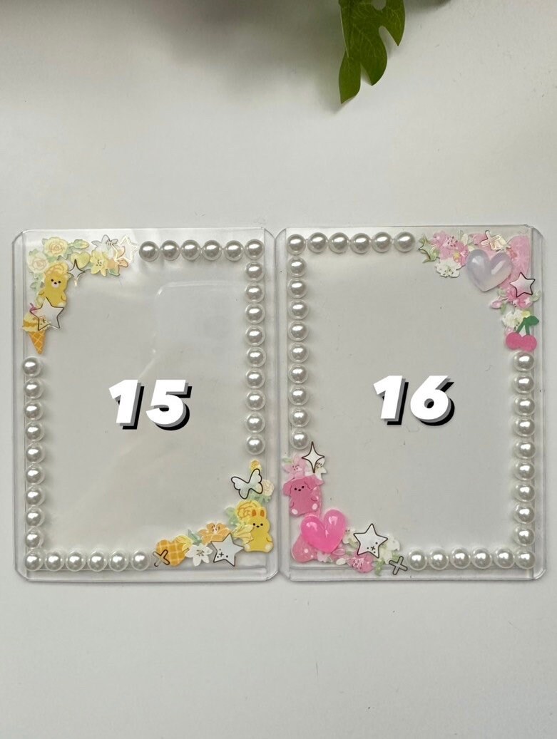 Photocard Toploaders - Etsy