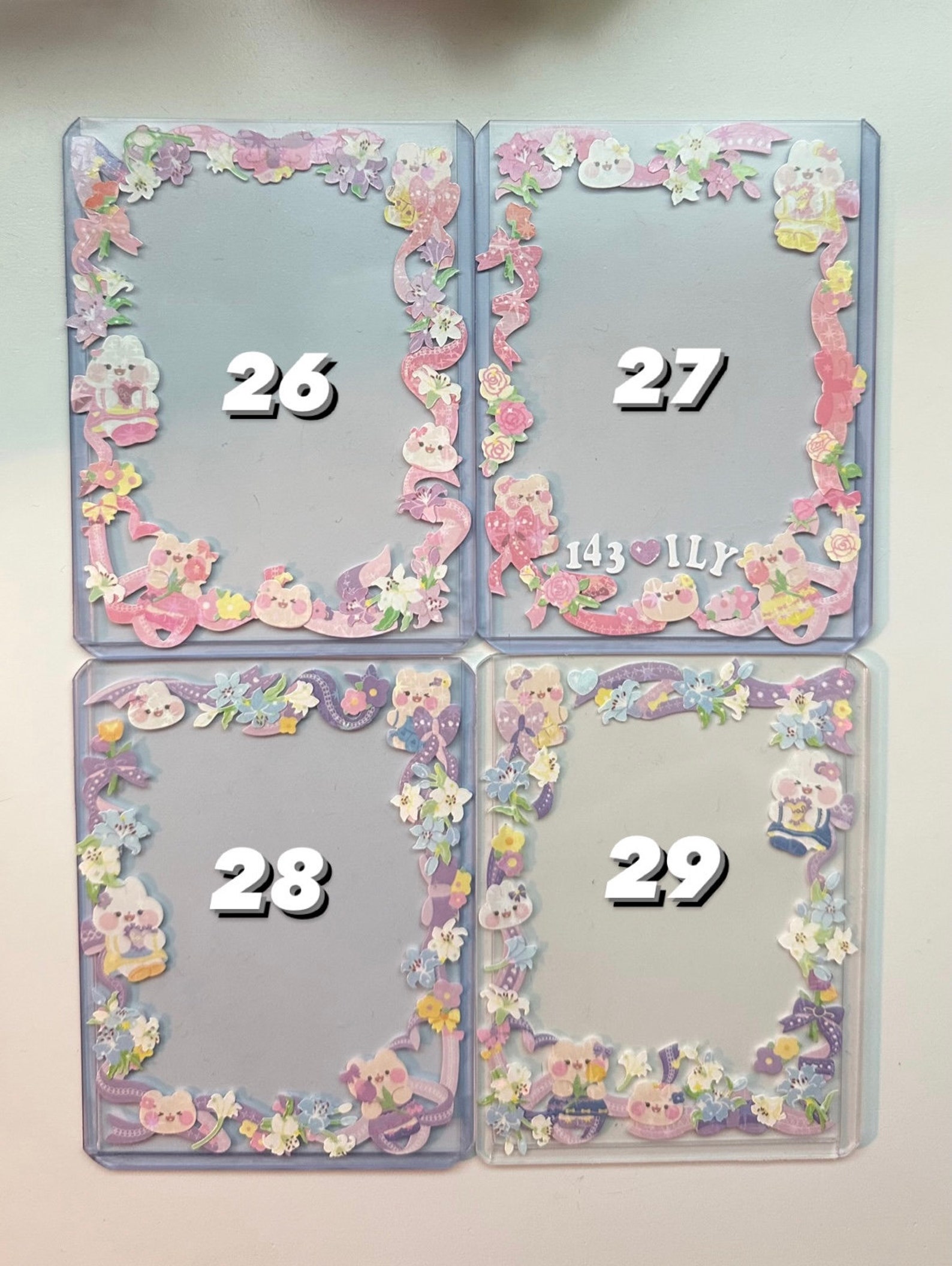 Photocard Toploaders - Etsy