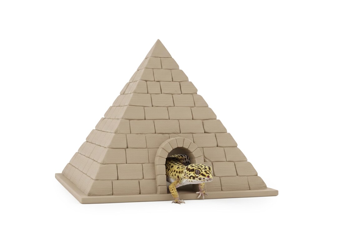 Pyramid Reptile Hide – 3D Print File (STL + 3MF) - Etsy