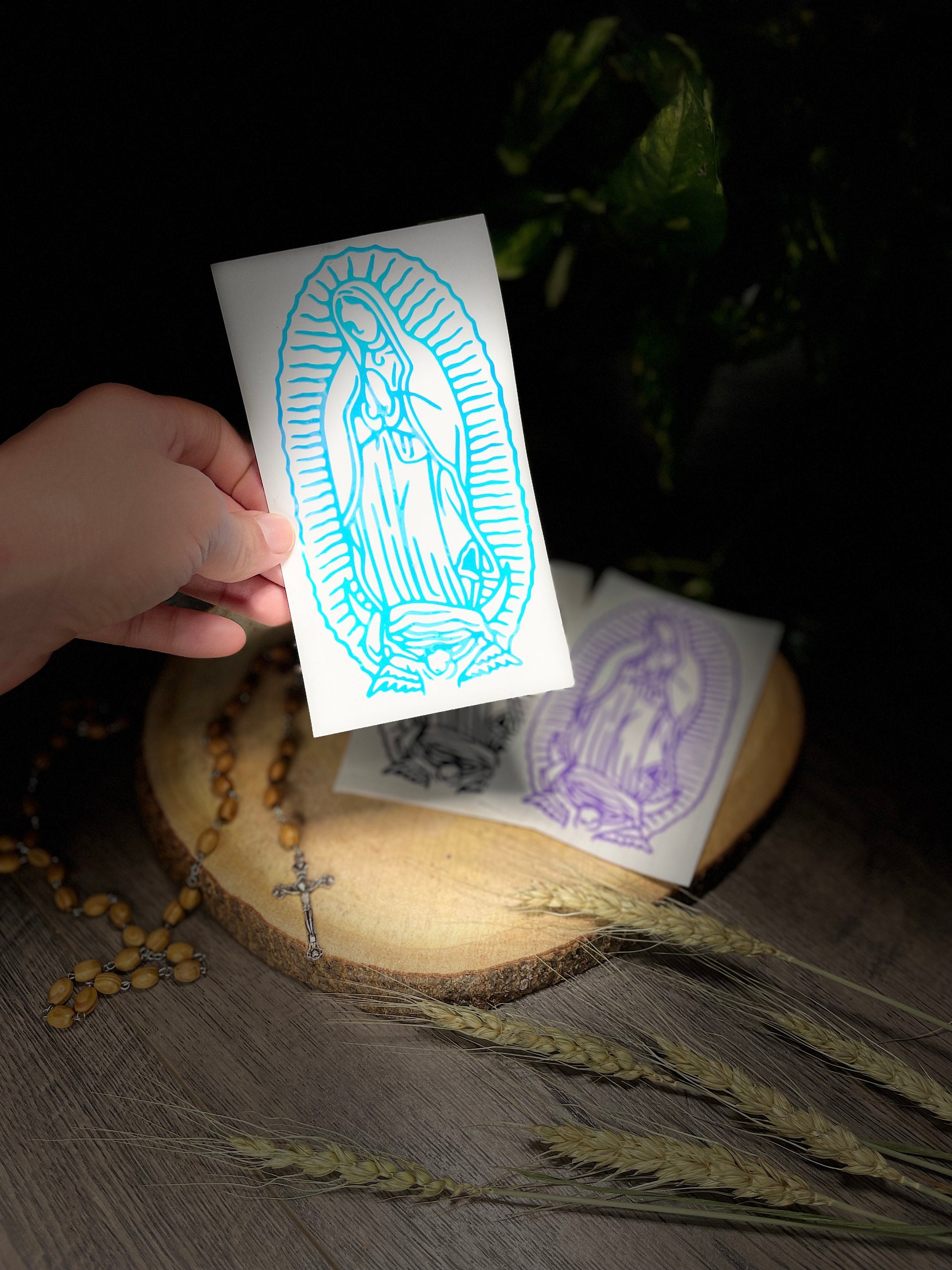 Virgen De Guadalupe Our Lady of Guadalupe Religious Catholic Decal ...