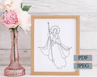 Abstract Catholic Art - Etsy