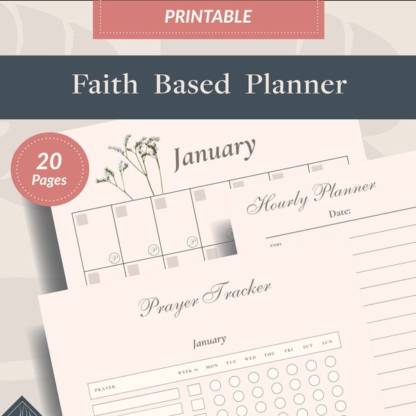 Catholic 2023 Monthly Planner - Etsy