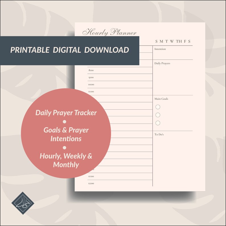 Faith Based Planner Journal, Printable Faith Planner, Christian Planner ...
