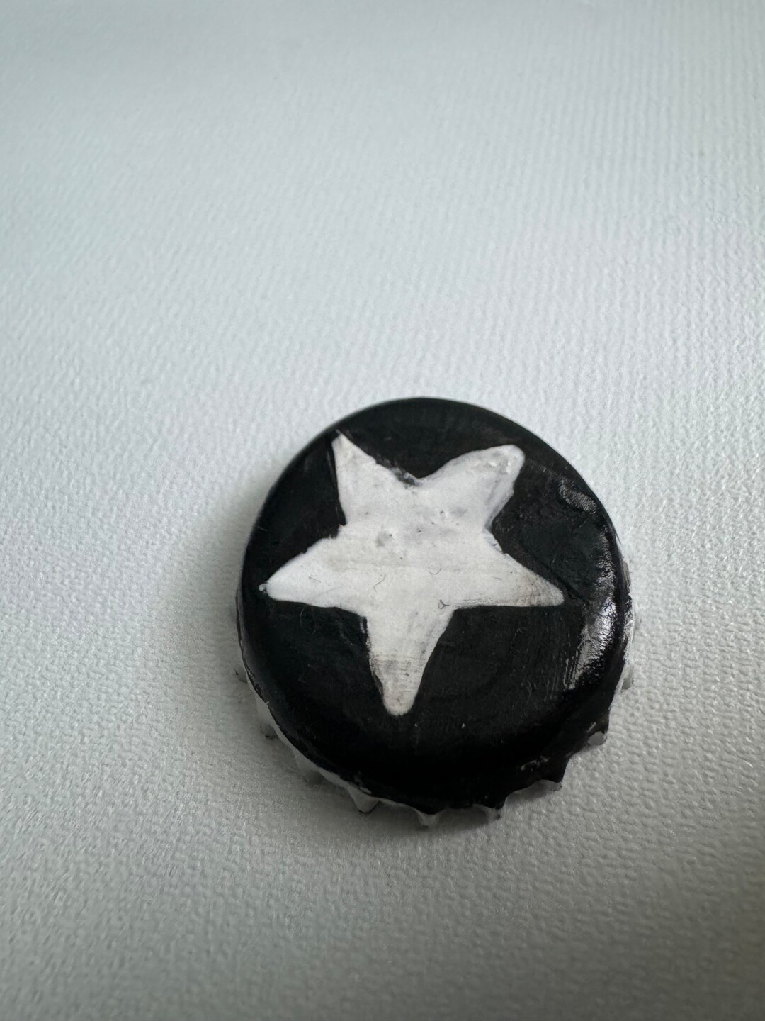 Star Bottle Cap Painted (read Description for More Details.) - Etsy
