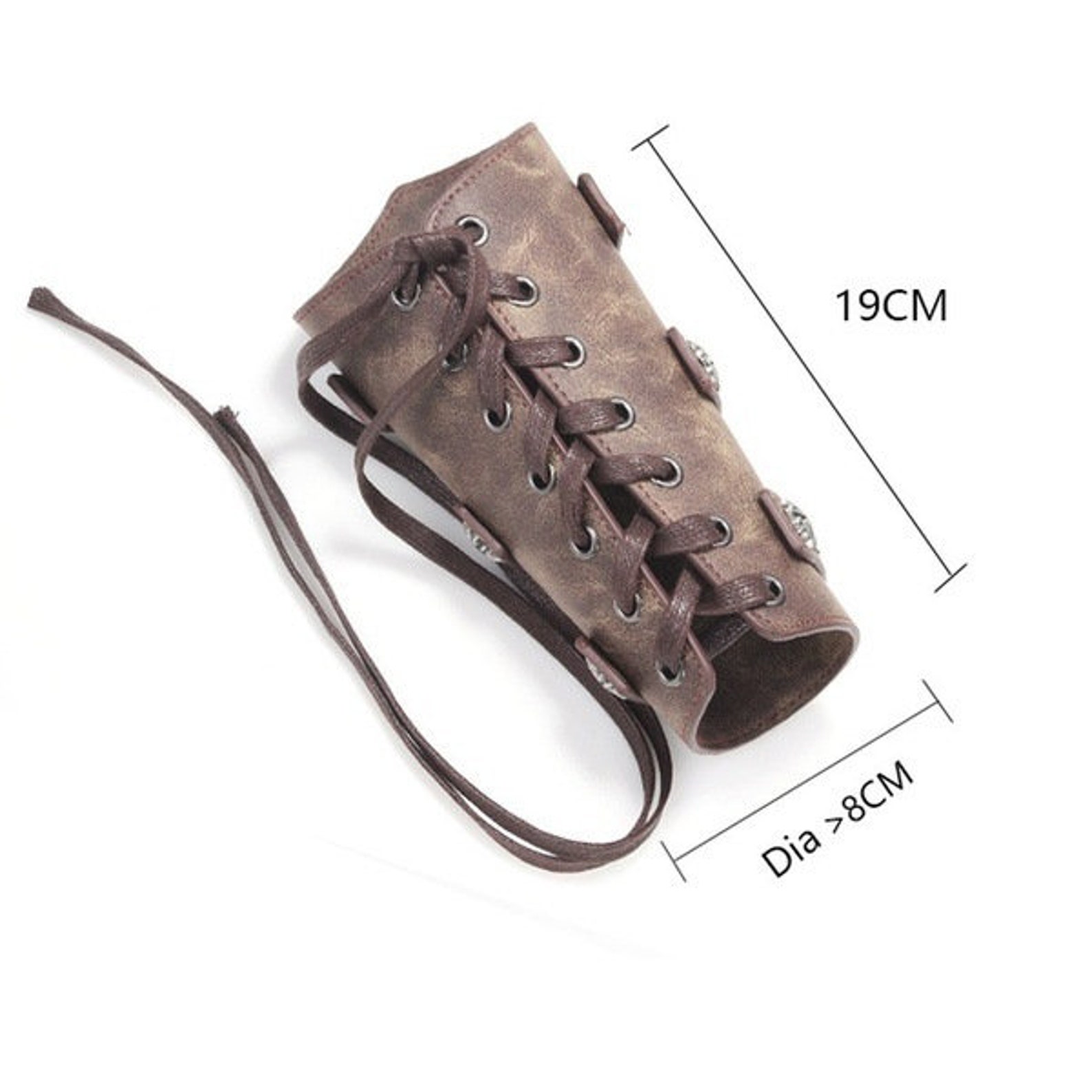 Arm Leather Armor Rivet Bracket Gothic Arm Armor Vambraces - Etsy