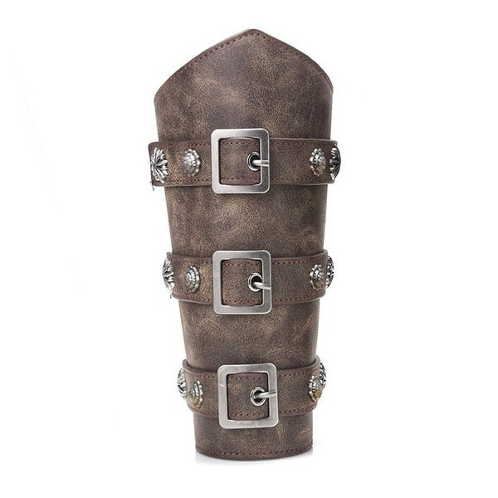 Arm Leather Armor Rivet Bracket Gothic Arm Armor Vambraces Medieval ...