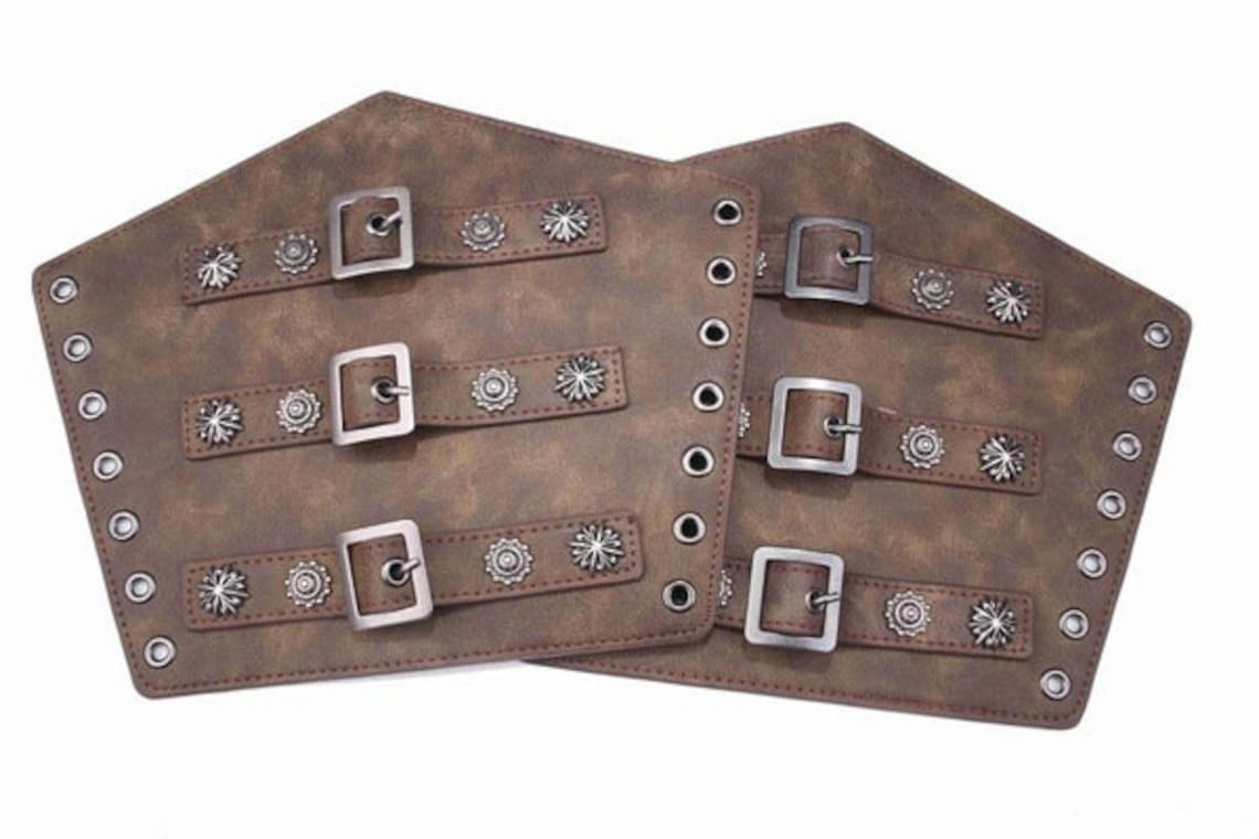 Arm Leather Armor Rivet Bracket Gothic Arm Armor Vambraces Medieval ...