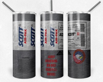 MSA SCBA Bottle 20oz Tumbler - Etsy